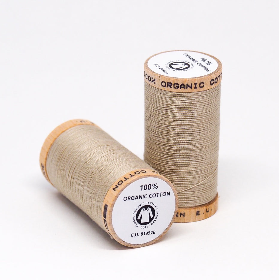 Organic Cotton Thread Wheat | Buy Online - Sew For Good