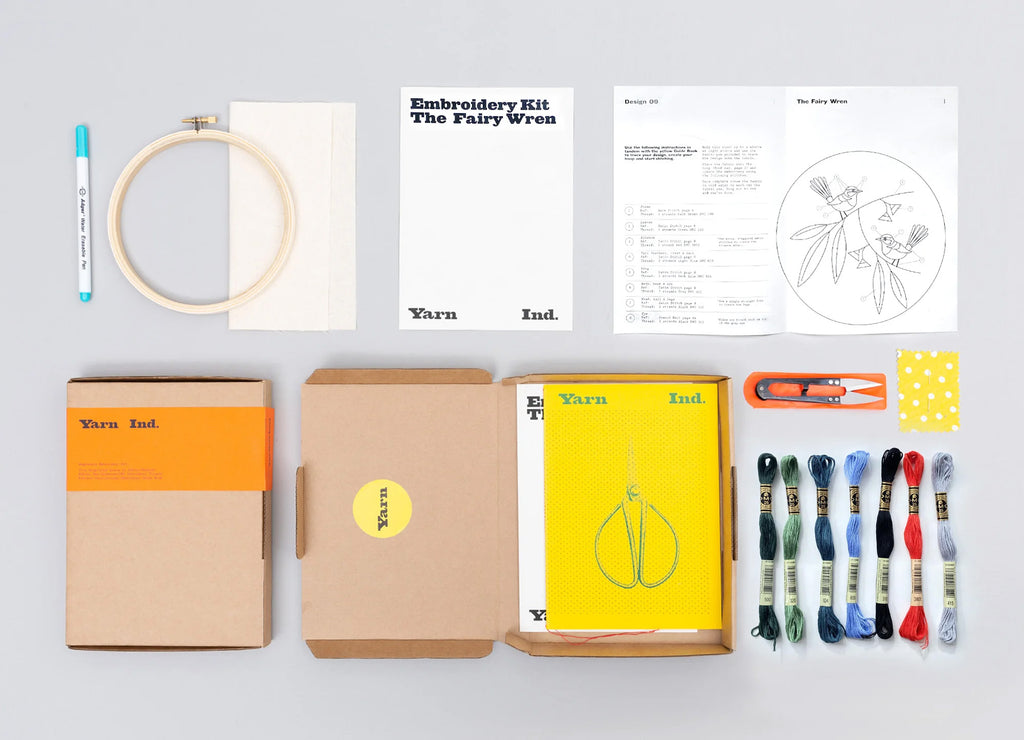 YARN IND. BEGINNERS KIT - FAIRY WREN – Sew for Good